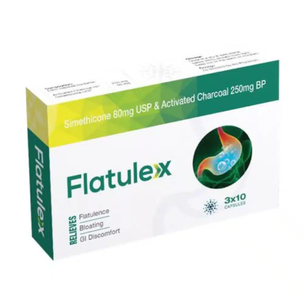 FLATULEX 80MG 250 MG - Al Thiqa Pharmacy