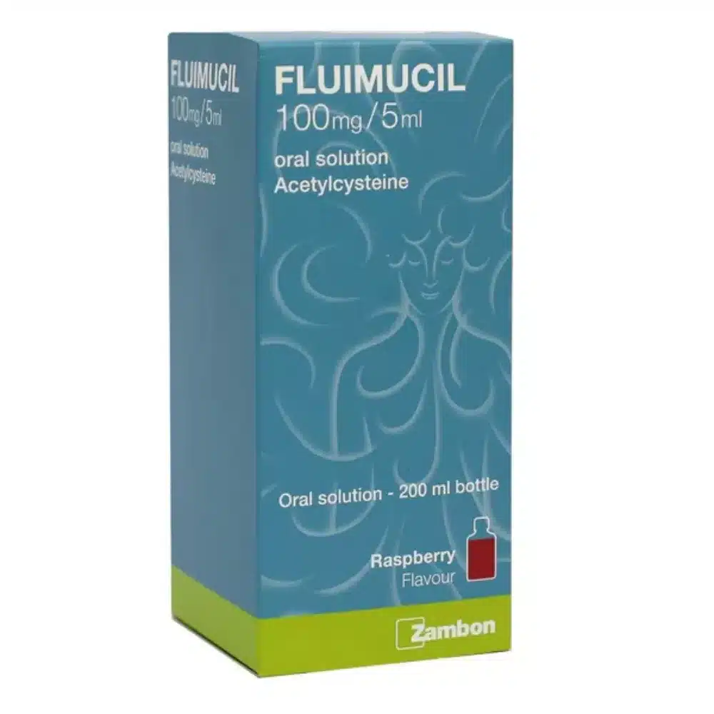FLUIMUCIL 200ML BOTTLE - Al Thiqa Pharmacy