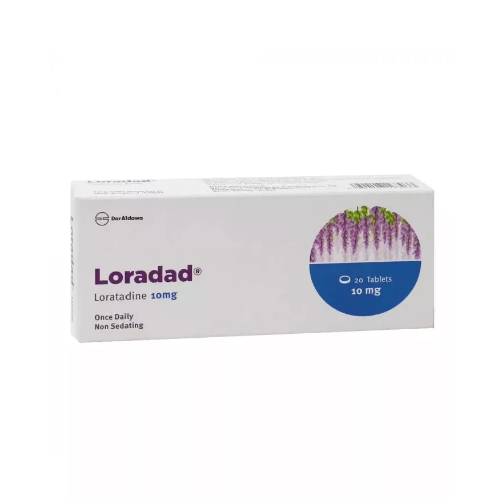 LORADAD 10MG TABS 20S - Al Thiqa Pharmacy