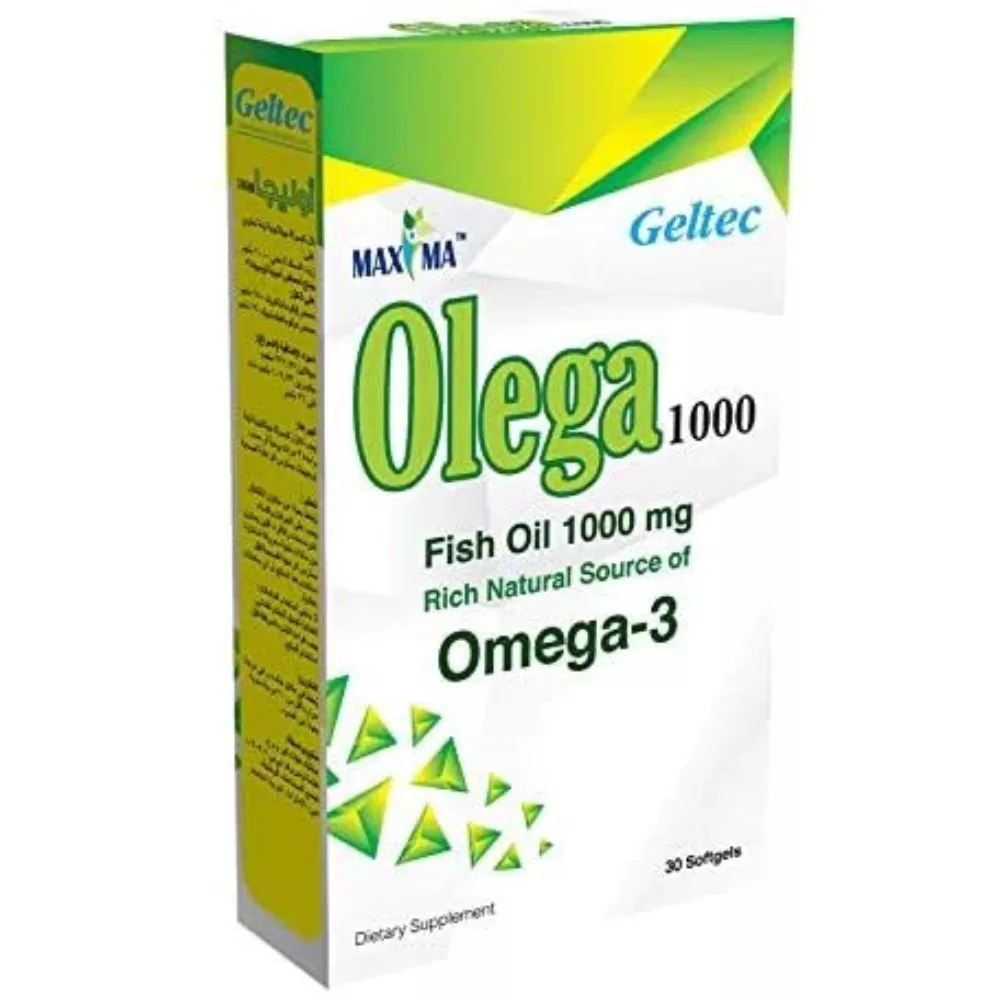 MAXIMA OLEGA 1000 MG SOFTGEL 30S - Al Thiqa Pharmacy