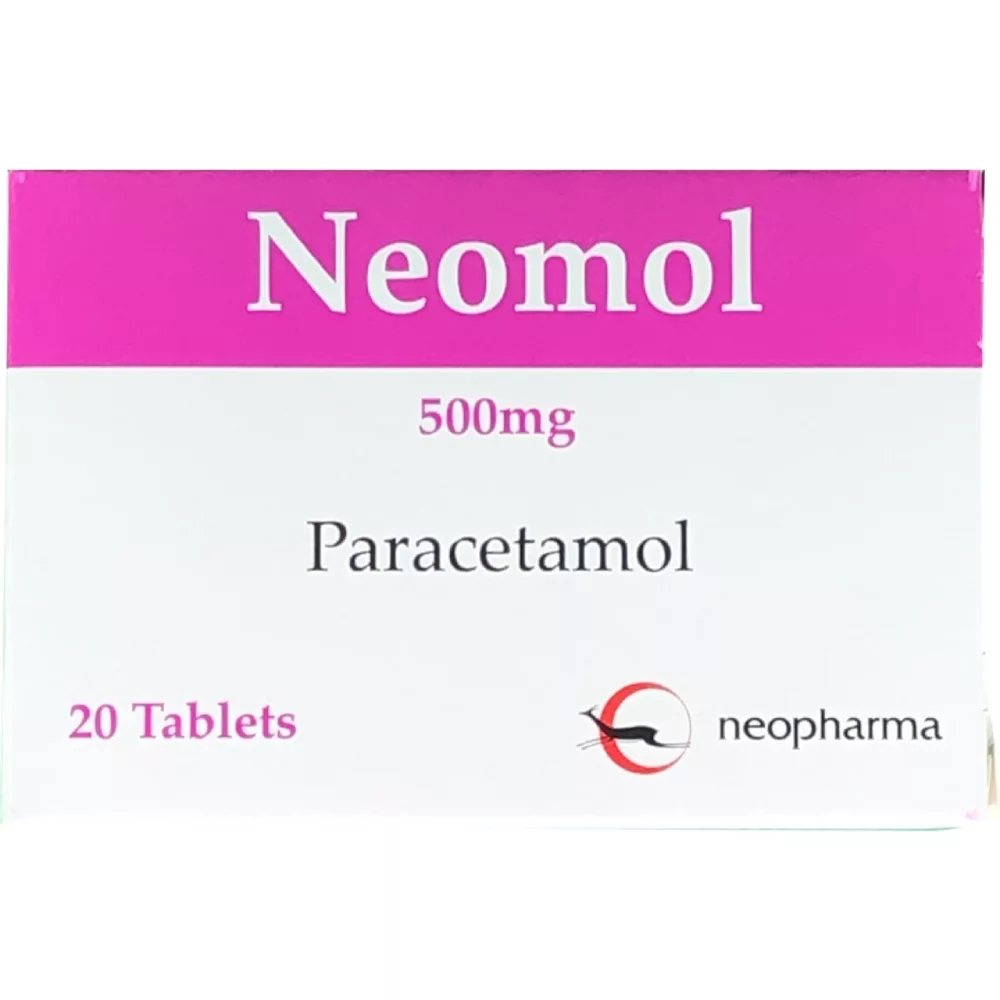 NEOMOL 500MG TABS 20S - Al Thiqa Pharmacy