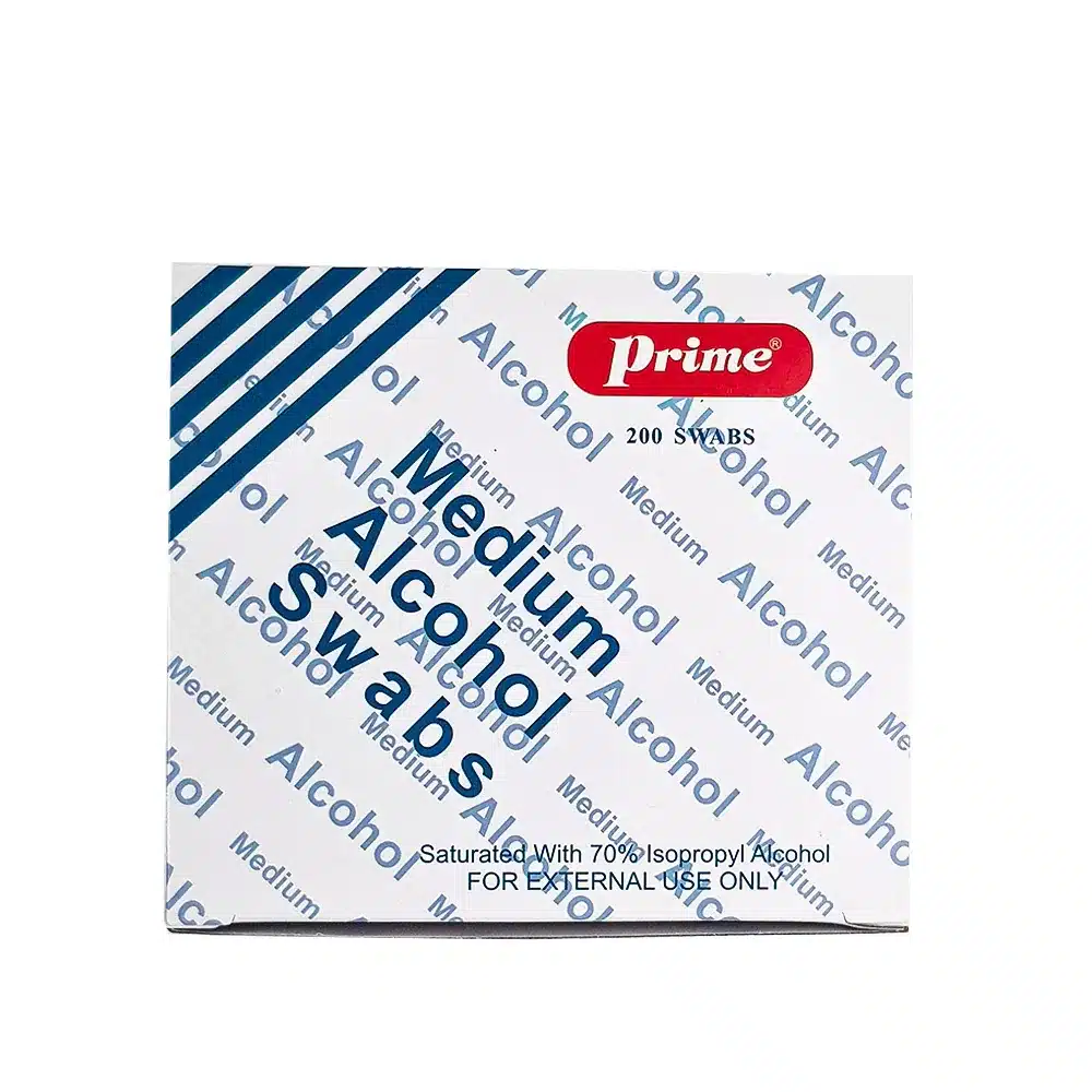 PRIME ALCOHOL SWAB 200'S - Al Thiqa Pharmacy