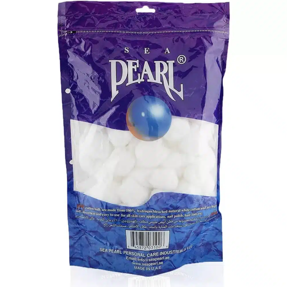 SEA PEARL COTTON BALLS 100S - Al Thiqa Pharmacy