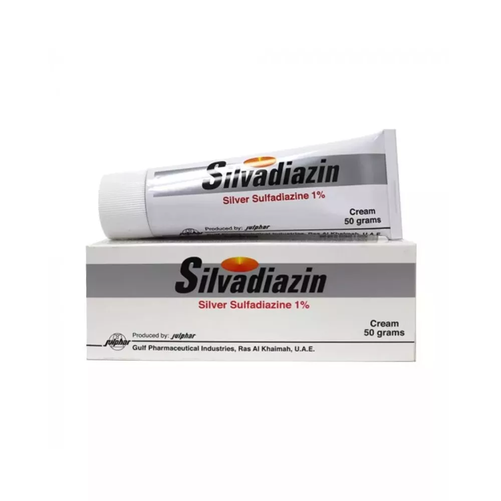 SILVADIAZIN 10 MG/G 50G TUBE - Al Thiqa Pharmacy
