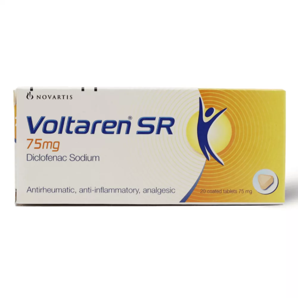 VOLTAREN SR 75MG TABS 20S - Al Thiqa Pharmacy