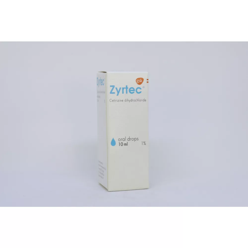 ZYRTEC 10MG/ML ORAL DROPS 10ML - Al Thiqa Pharmacy