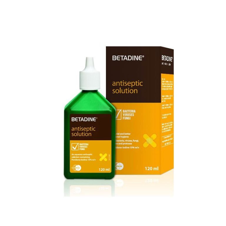 BETADINE ANTISEPTIC SOLUTION 120ML - Al Thiqa Pharmacy