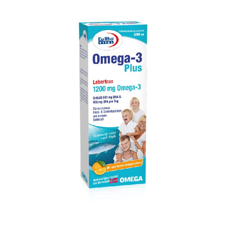 EURHO VITAL OMEGA 3 PLUS 200ML - Al Thiqa Pharmacy