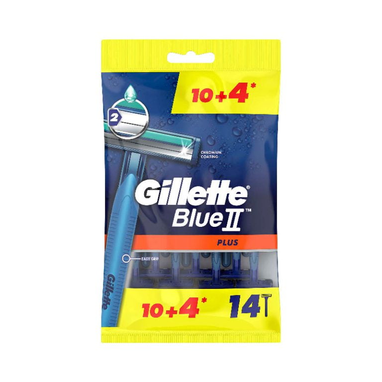 GILLETTE BLUE II PLUS 10+4 - Al Thiqa Pharmacy
