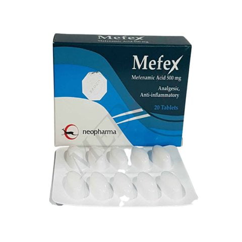 MEFEX 500MG TAB 20S - Al Thiqa Pharmacy