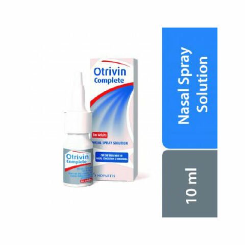 OTRIVIN COMPLETE NASAL SPRAY 10ML - Al Thiqa Pharmacy