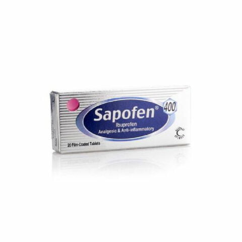 SAPOFEN 400MG TABS 20S - Al Thiqa Pharmacy