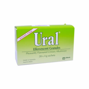 URAL 4G SACHET X 28 EFFERVESCENT GRANULES - Al Thiqa Pharmacy