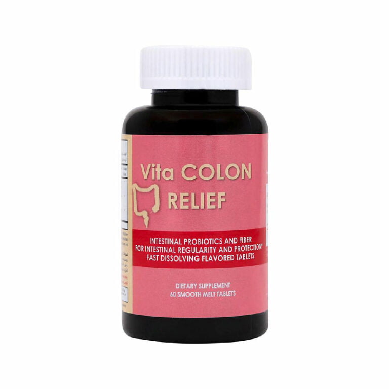 VITA COLON RELIEF 60'S BOTTLE TABLETS - Al Thiqa Pharmacy