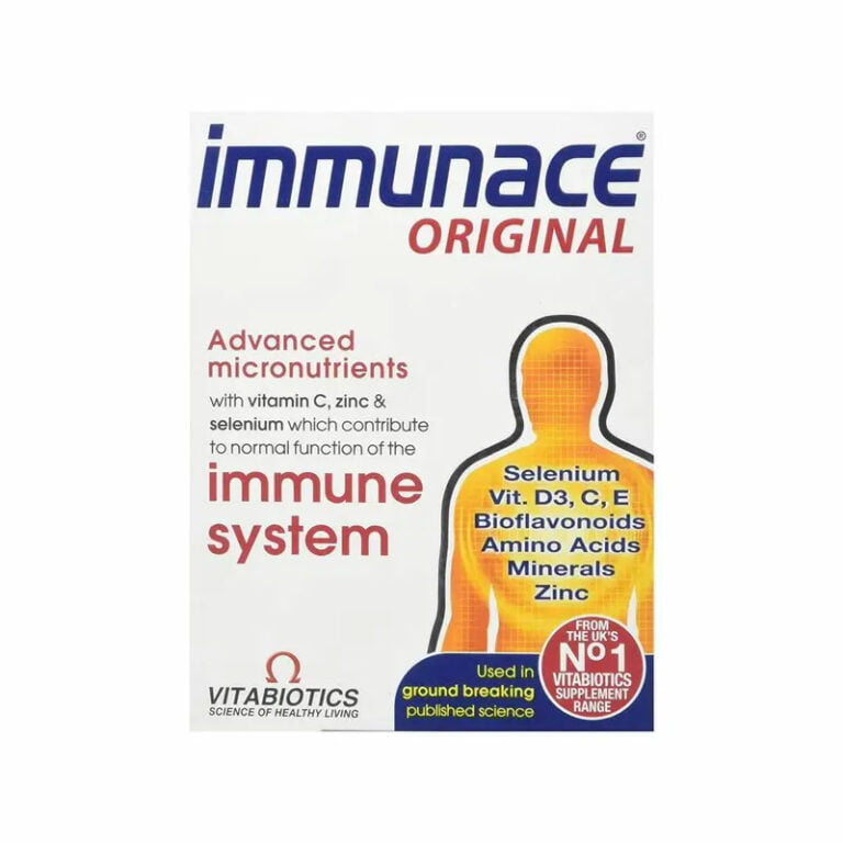 VITABIOTICS IMMUNACE TABS 30'S - Al Thiqa Pharmacy