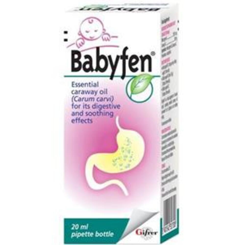 Babyfen Essential Caraway Oil Digestion For Kids 20Ml - Al Thiqa Pharmacy