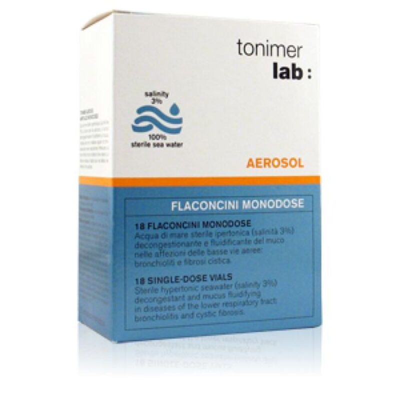Tonimer Lab Aerosol 18 Single Dose - Al Thiqa Pharmacy