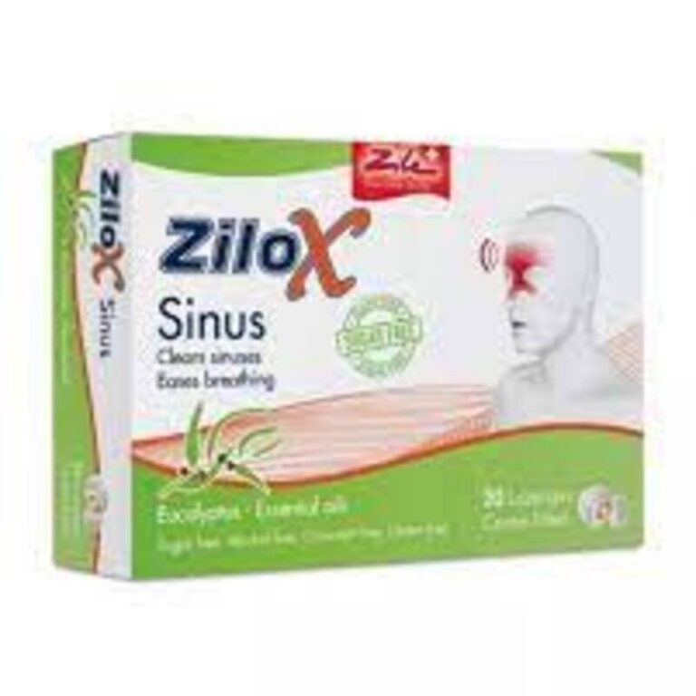 Zilox Sinus Lozenges, 20 Count - Al Thiqa Pharmacy