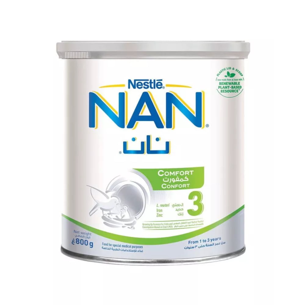 Nestle NAN Comfort 3 800gm - Al Thiqa Pharmacy
