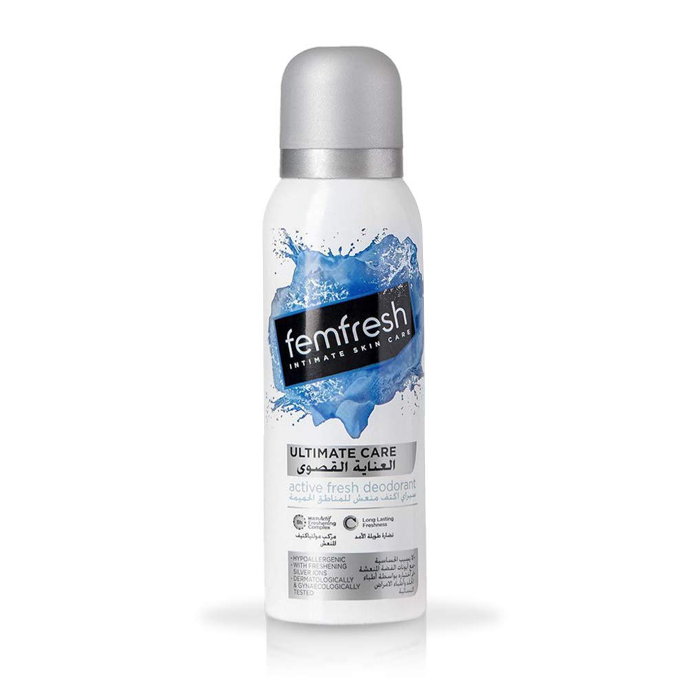 FEMFRESH ACTIVE FRESH DEO SPRAY 125ML - Al Thiqa Pharmacy